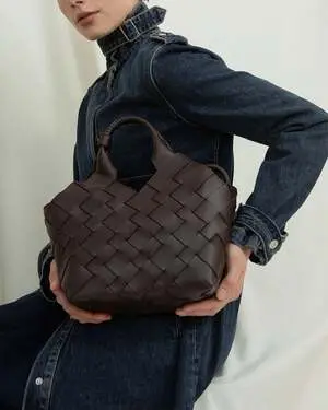 CALA & JADE Misu Hand-braided Shoulder Bag