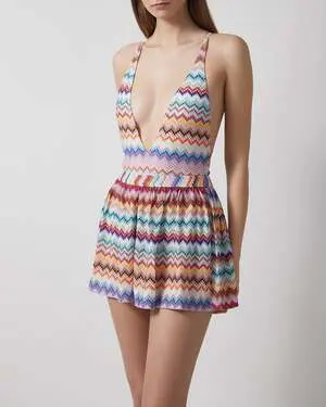 Missoni Viscose Lamé Shorts - Multicolor
