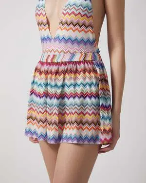 Missoni Viscose Lamé Shorts - Multicolor