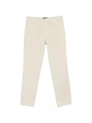 DONDUP Flat-front Trousers - Neutrals