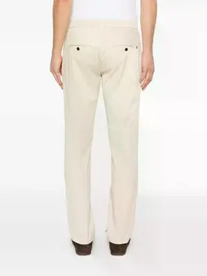 DONDUP Flat-front Trousers - Neutrals