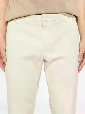 DONDUP Flat-front Trousers - Neutrals