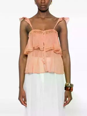 FORTE_FORTE Ruffled-detail Blouse