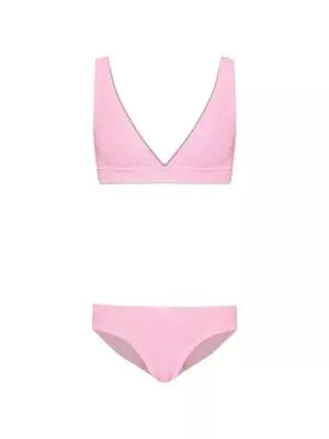 Hunza G Angel Crinkle Bikini - Pink