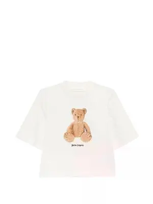 Palm Angels Bear Graphic T-Shirt Neutrals