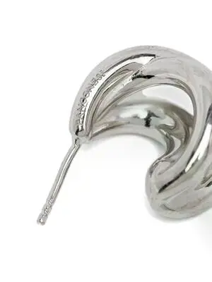 PANCONESI Double Blow Up Hoop Earrings