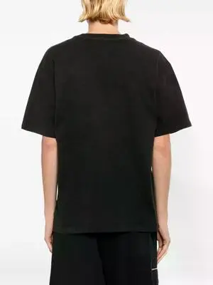 MELT Dog-print T-shirt - Black