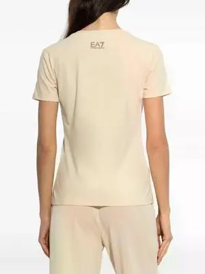 EA7 Sequin-logo T-shirt