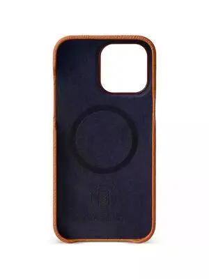 MAISON DE SABRE Iphone 15 Pro Max Leather Phone Case - Brown