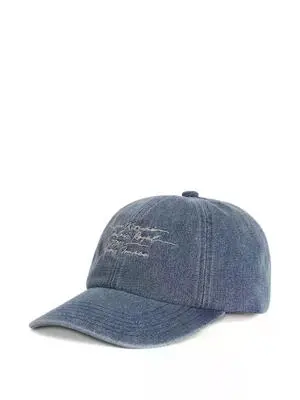 Maison Kitsuné Embroidery Baseball Cap