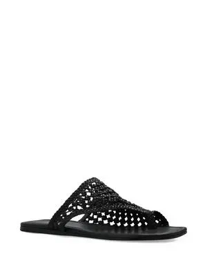 Agl Elsy Woven Thong Sandals