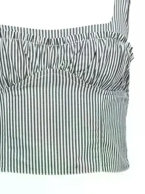 FLEUR DU MAL Striped Sleeveless Top