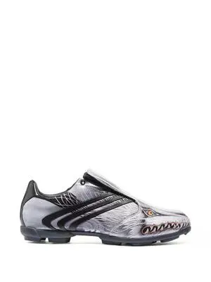 Y3 Eagle-print Sneakers - Grey