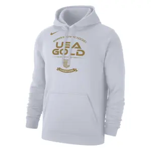 Nike Usa Olympic Team Fleece Hoodie - White
