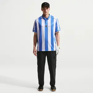 Nike Fairway Fresh Dri-fit Loose Short-sleeve Golf Polo - Blue