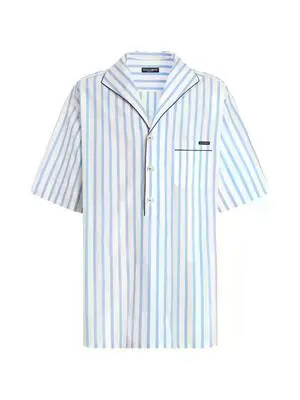 Dolce & Gabbana Striped Pocket Shirt