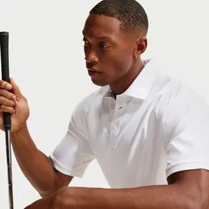 Nike Tailored Performance Dri-fit Golf Polo - White