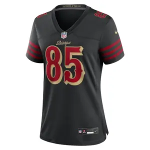 Nike NIKE George Kittle San Francisco 49ers NFL Game Jersey Black