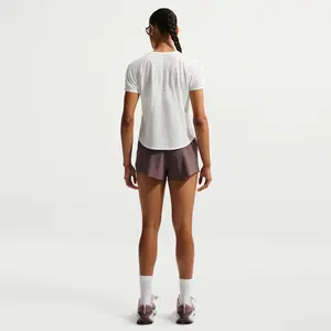Nike Swift Dri-fit Mid-rise 2.5" Brief-lined Running Shorts - Purple