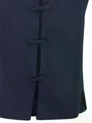 Herno Boat Neck Bows Blouse - Blue