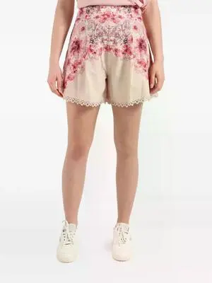 AMOSA Floral Lace Shorts