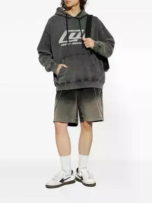 Off-White Logo-printed Hoodie - Grey