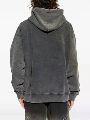 Off-White Logo-printed Hoodie - Grey