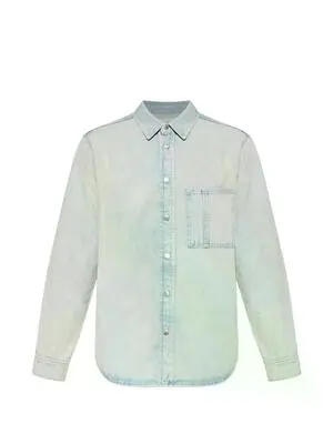 SAMSOE SAMSOE Sadamon Pocket Buttoned Shirt - Blue