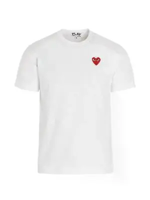 Play Comme Des Garcon Logo-motif T-shirt