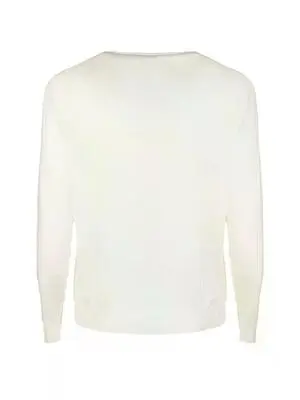 DRUMOHR Long-sleeved Cotton Sweater - Neutrals