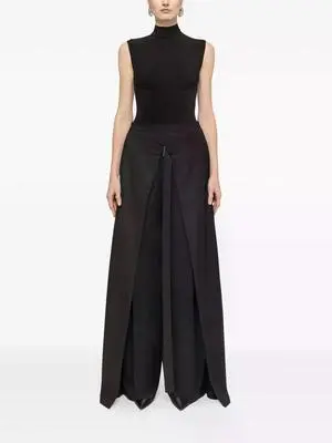 NISSA High-neck Bodysuit - Black