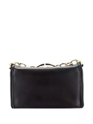 Valentino Garavani Vlogo Chain Leather Mini Clutch Bag