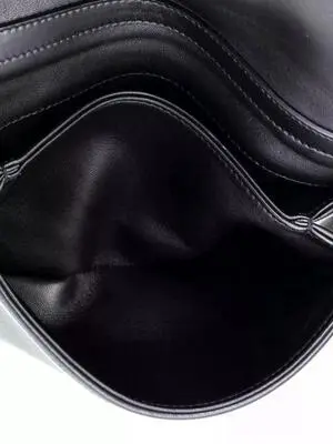 Valentino Garavani Vlogo Chain Leather Mini Clutch Bag
