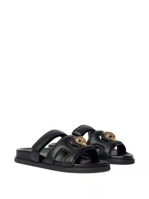 Kurt Geiger London Meena Eagle Flat Slide Sandals