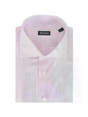 Zegna Checked Dress Shirt