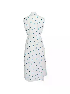 EDELINE LEE Collared Printed Dress