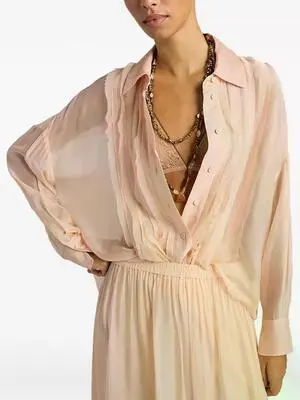 Momoni Raw Cut Bib Shirt