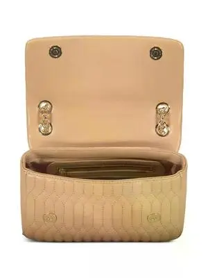 Moschino Quilted Heart Shoulder Bag - Neutrals
