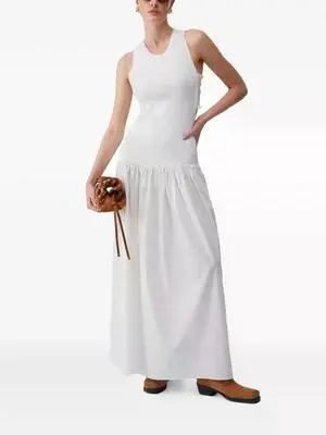 Liu Jo Long Dress With Cut-out Detailing - Brown