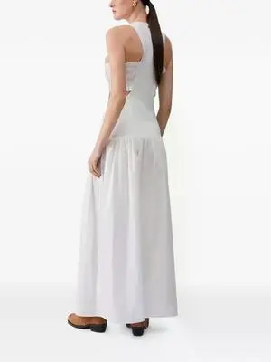 Liu Jo Long Dress With Cut-out Detailing - Brown