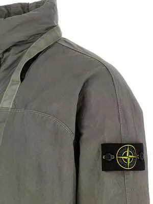 Stone Island Foldaway Hood Jacket - Grey