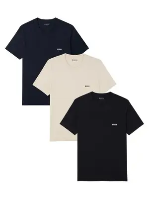 BOSS T-shirt Con Logo - Blue