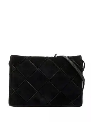 Bottega Veneta 20th Century Intrecciato Crossbody Bag - Black