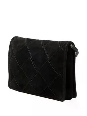 Bottega Veneta 20th Century Intrecciato Crossbody Bag - Black