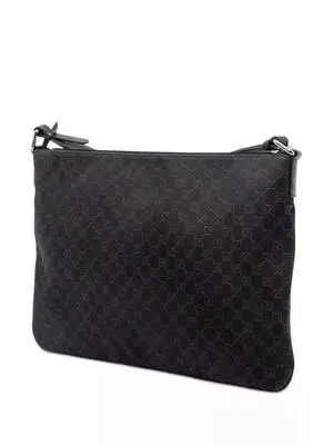 Gucci Gg Denim Crossbody Bag - Brown