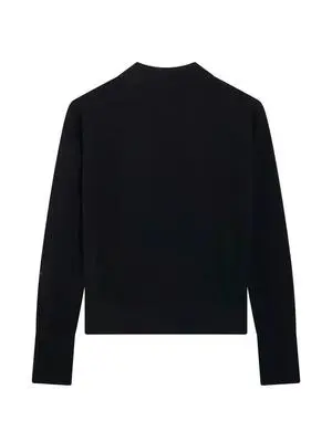 Max Mara Buttoned Collared Cardigan - Black