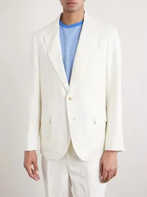 Polo Ralph Lauren Linen Suit Jacket - Neutrals