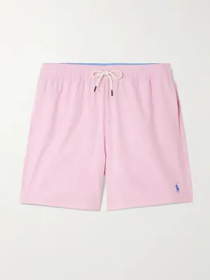 Polo Ralph Lauren Traveller Straight-leg Swim Shorts - Pink