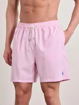 Polo Ralph Lauren Traveller Straight-leg Swim Shorts - Pink