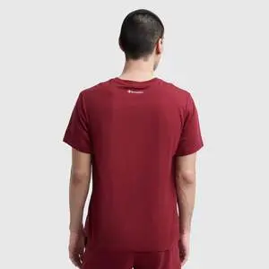 Champion Classic Graphic T-shirt, Script Logo - Pomegranate